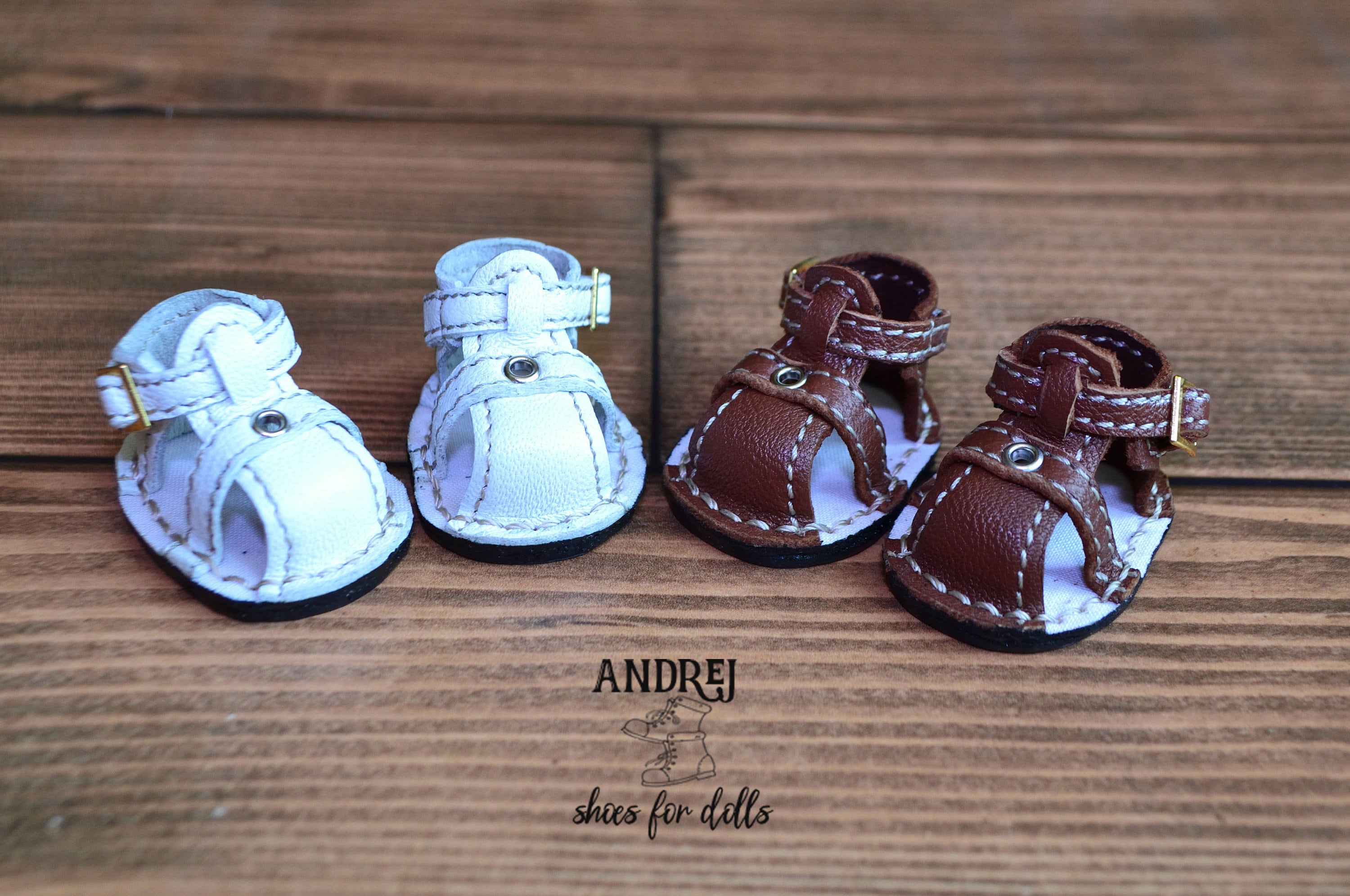 Dumpling Meadow Doll Shoes Made of Genuine Leather - Etsy