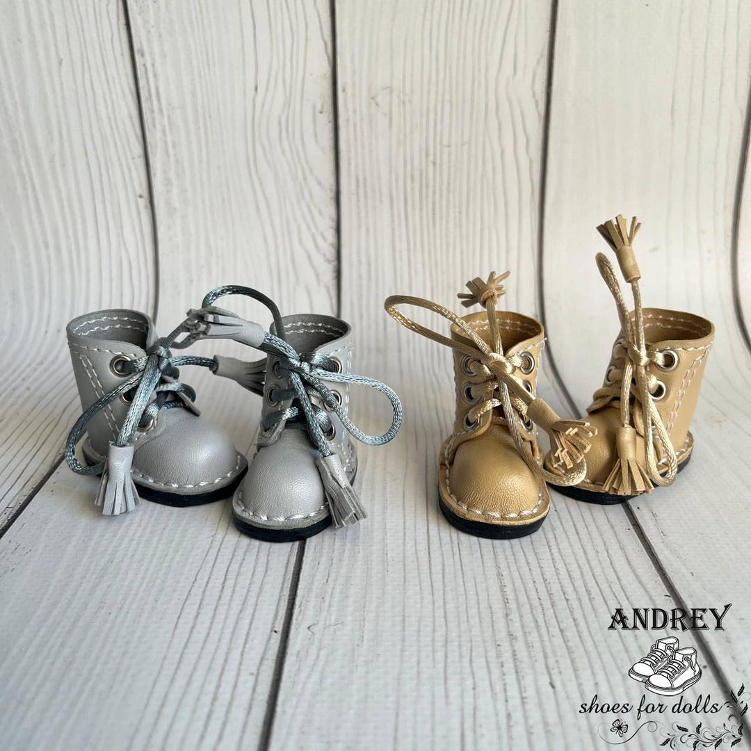 Leather Boots for Paola Reina 12" Doll: Custom Color Choice - Etsy