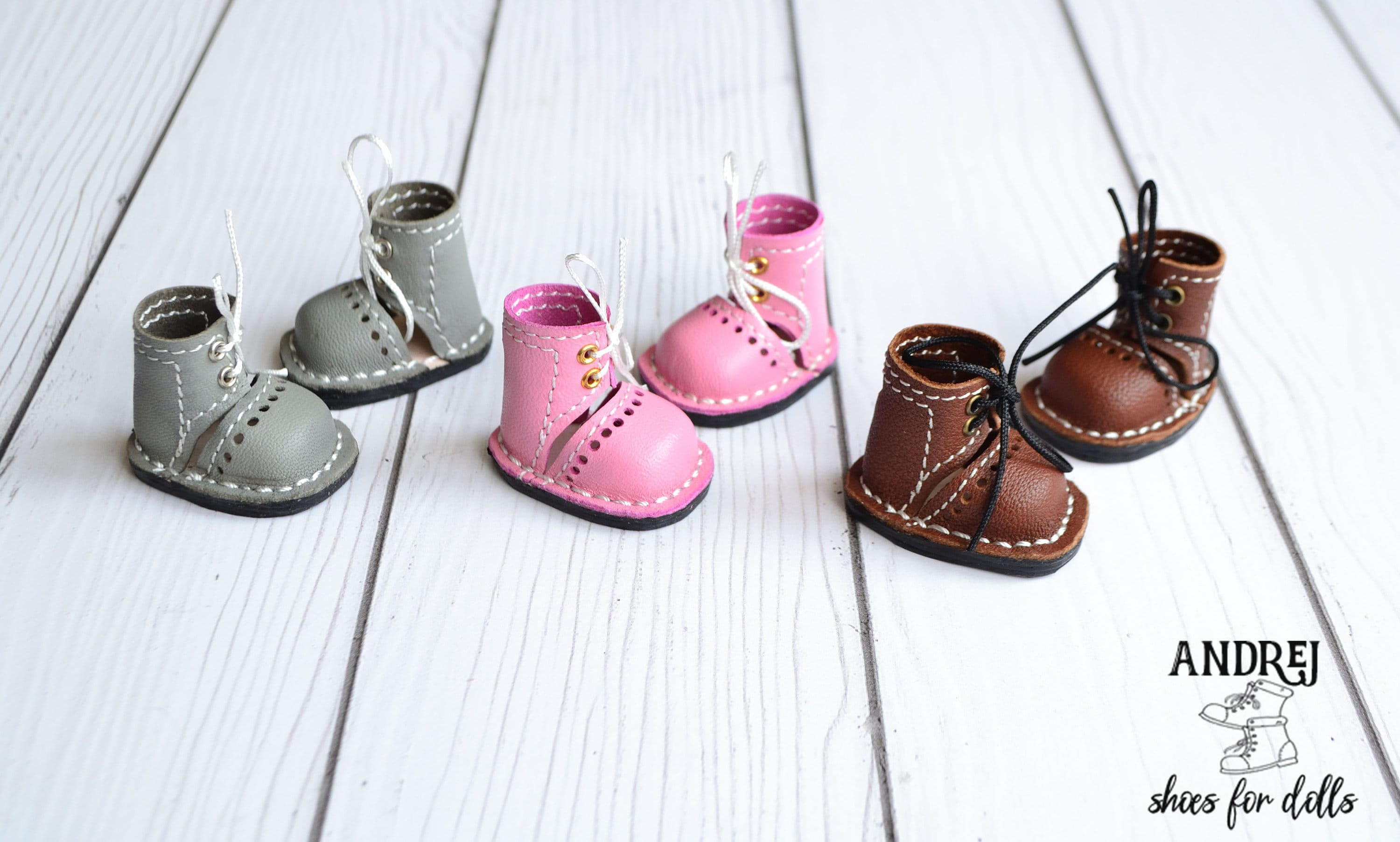 Dumpling Meadow Doll Shoes Made of Genuine Leather - Etsy