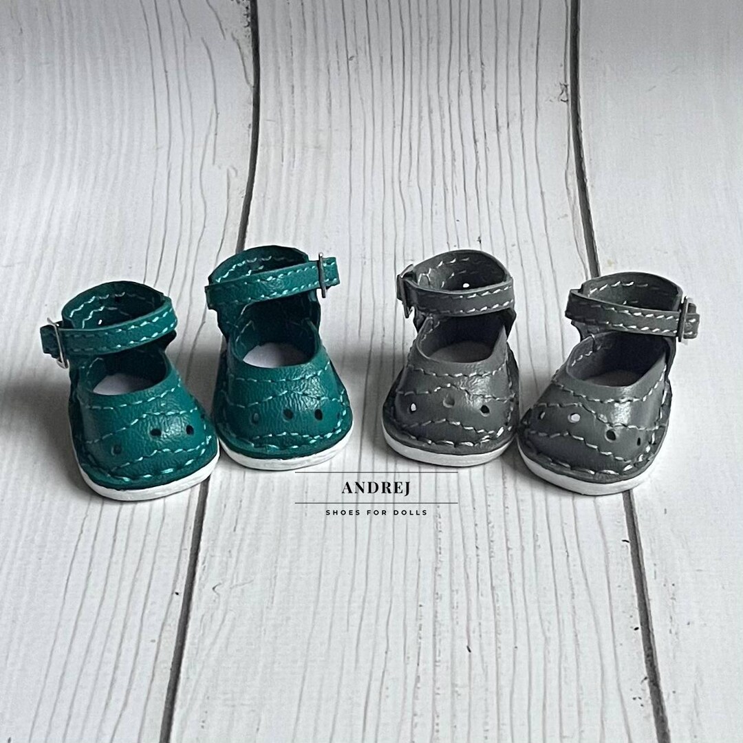 Shoes for Dumpling Meadow Doll Made of Genuine Leather - Etsy