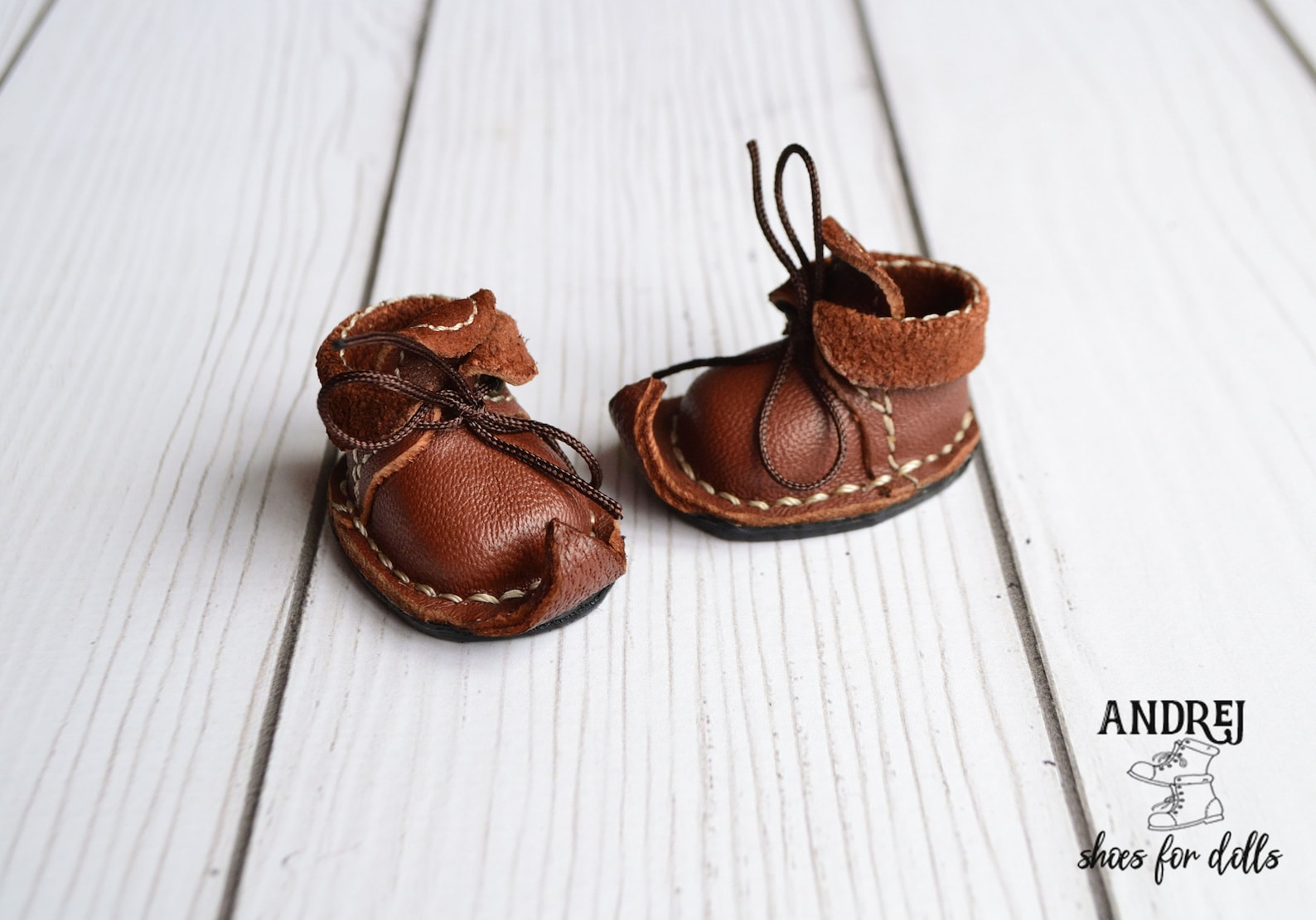 Dumpling Meadow Doll Shoes "elf" Made of Genuine Leather - Etsy