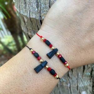 Genuine Azabache • Figa Amulet Bracelet• Mano De Azabache Pulsera ...