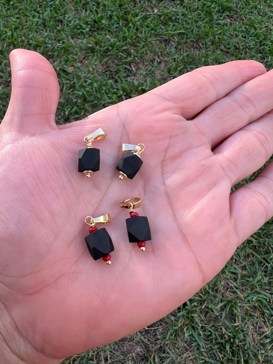 Xl Azabache Pendant• Big Azabache Charm • Genuine Azabache • Protection ...