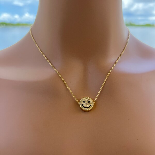 Smile Necklace - Etsy