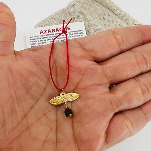 Dije Ojos De Santa Lucia•genuine Azabache •solid 10 K Gold• Eye Amulet ...