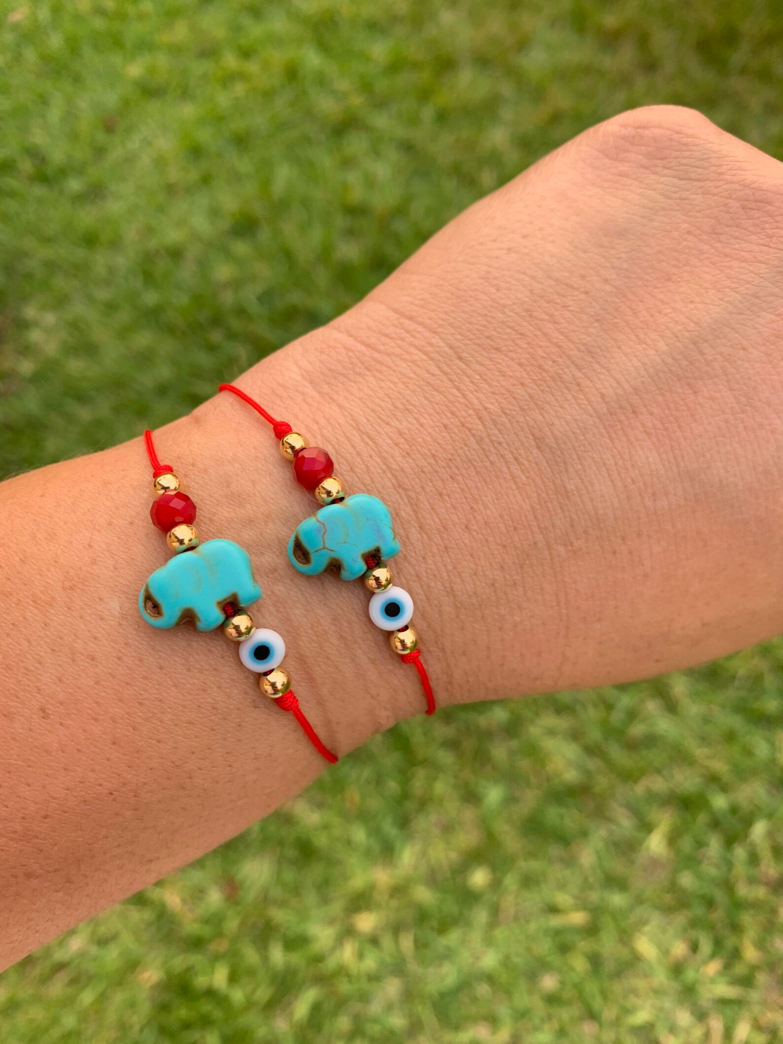 Loveprotectiongood Luck Bracelet Handmade Bracelet Love | Etsy