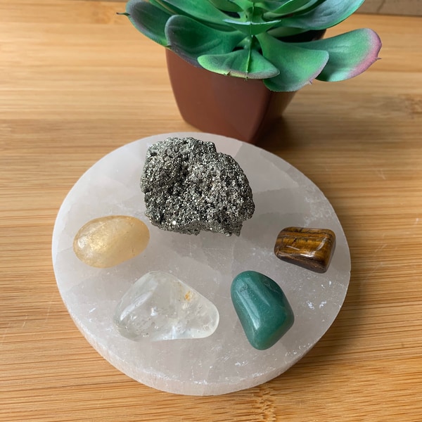 Prosperity Crystal Grid - Etsy