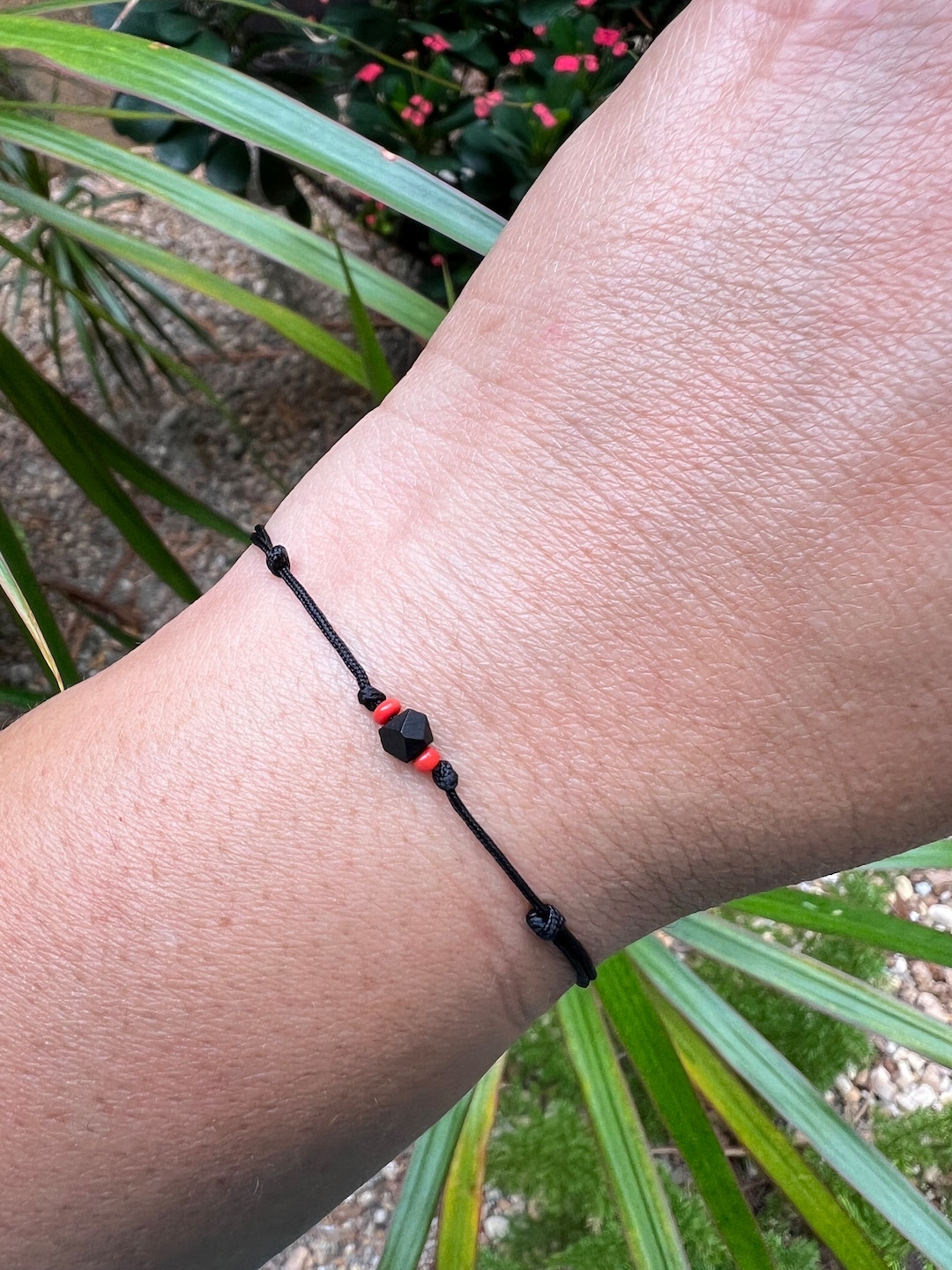 Azabache Jet Stone Bracelet: Evil Eye Protection Anklet - Etsy