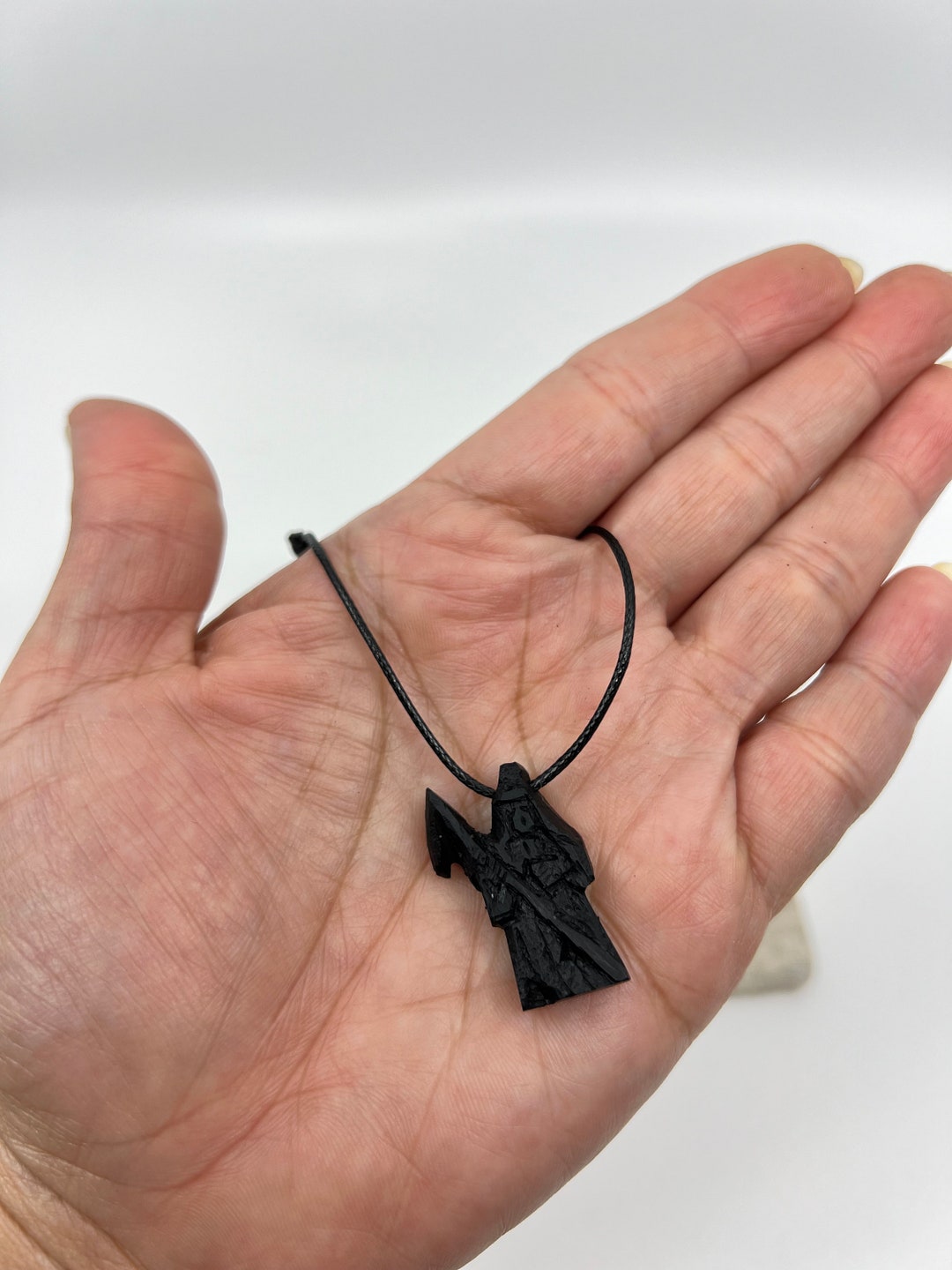 Santa Muerte Necklace• Holy Death Pendant • Saint Death Jewelry ...