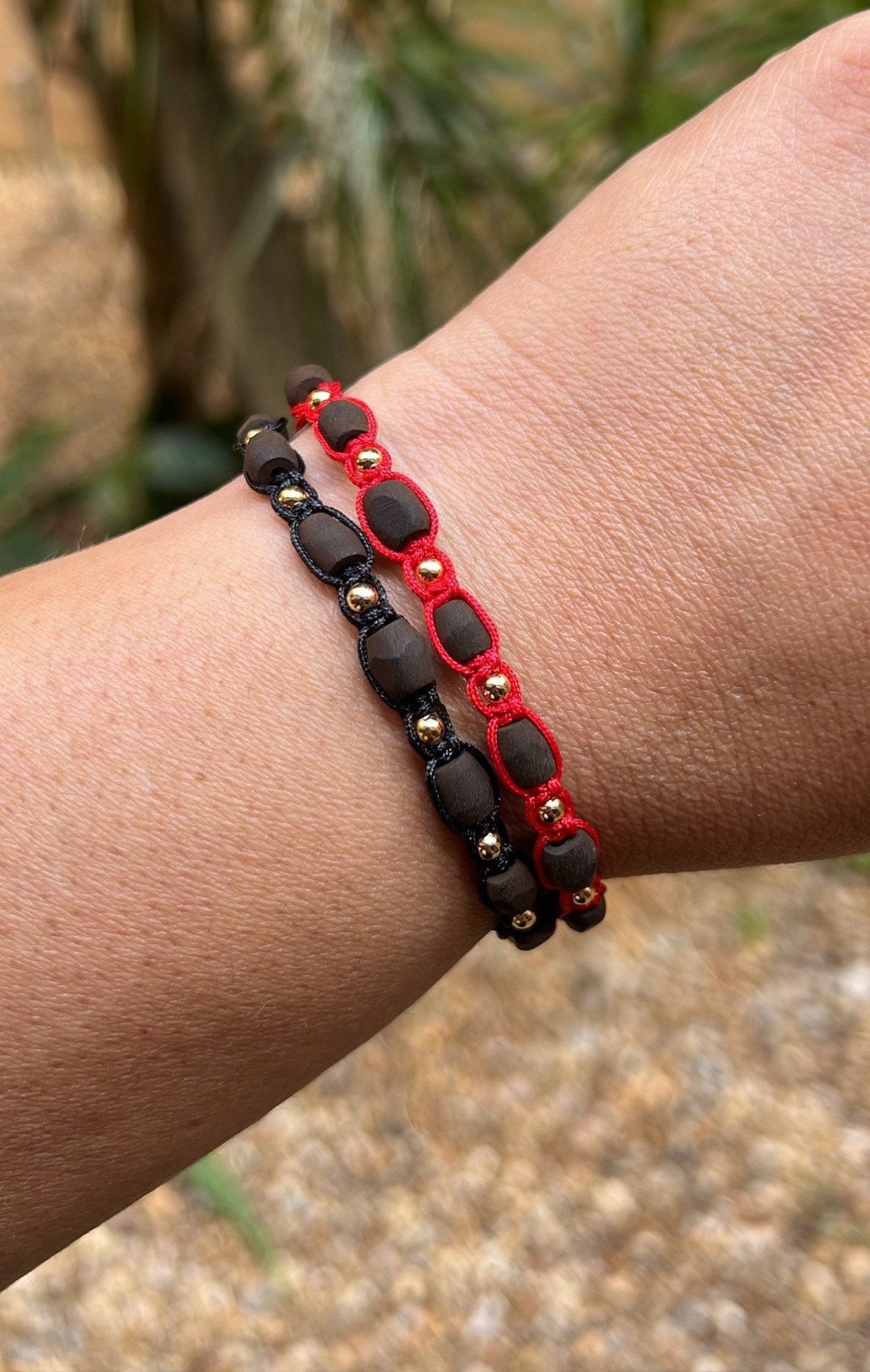 Azabache Bracelet• Macramé Azabache Bracelet• Baby Azabache • Jet Stone ...