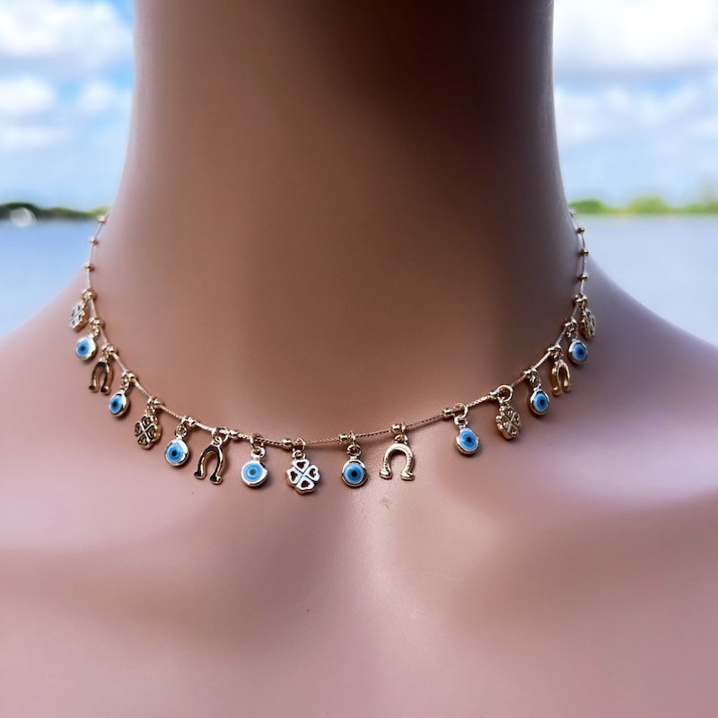Good Luck Necklace - Etsy