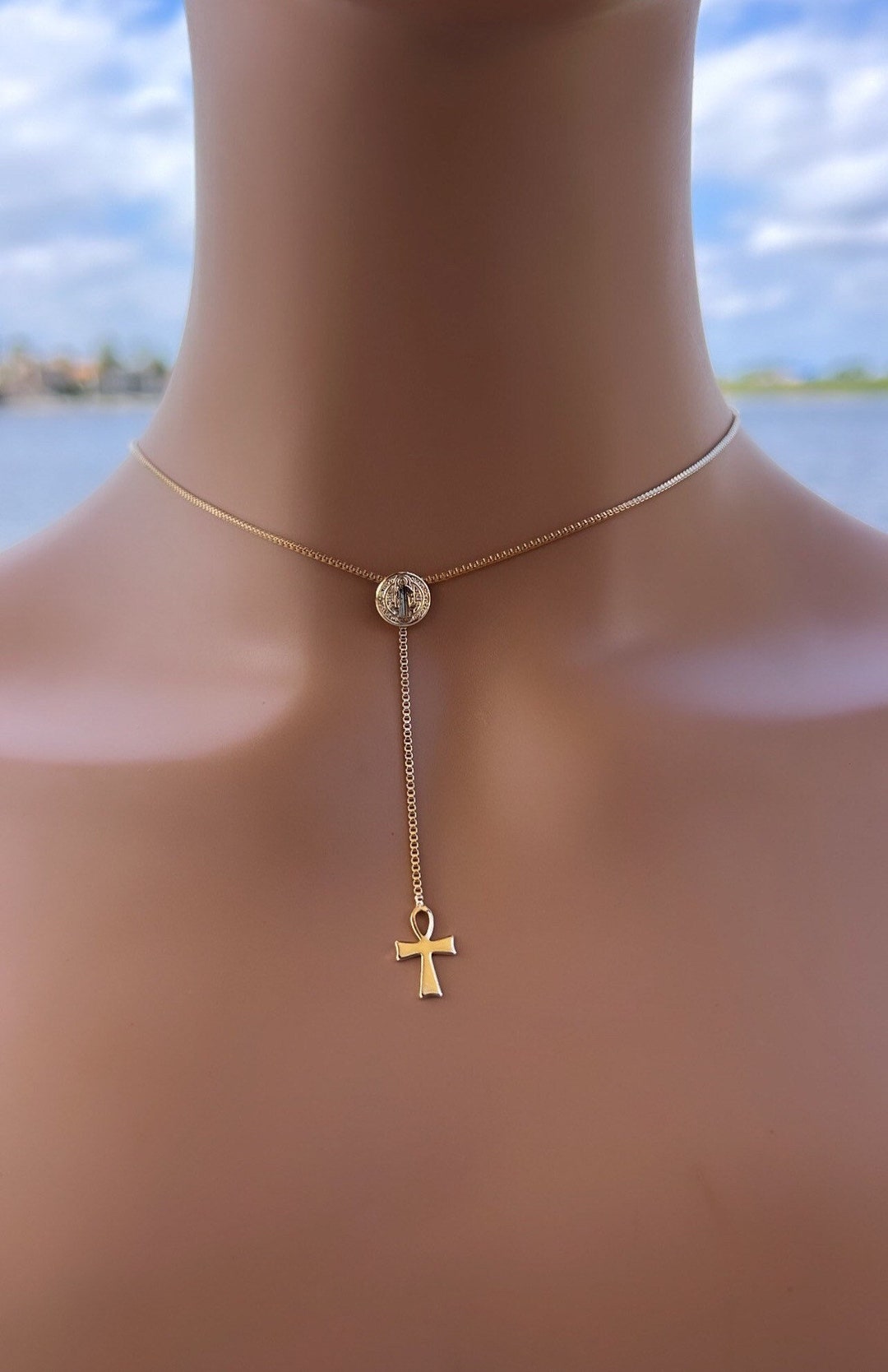 St Benedict Medal• Religious Jewelry• Catholic Jewelry • St Benedict ...