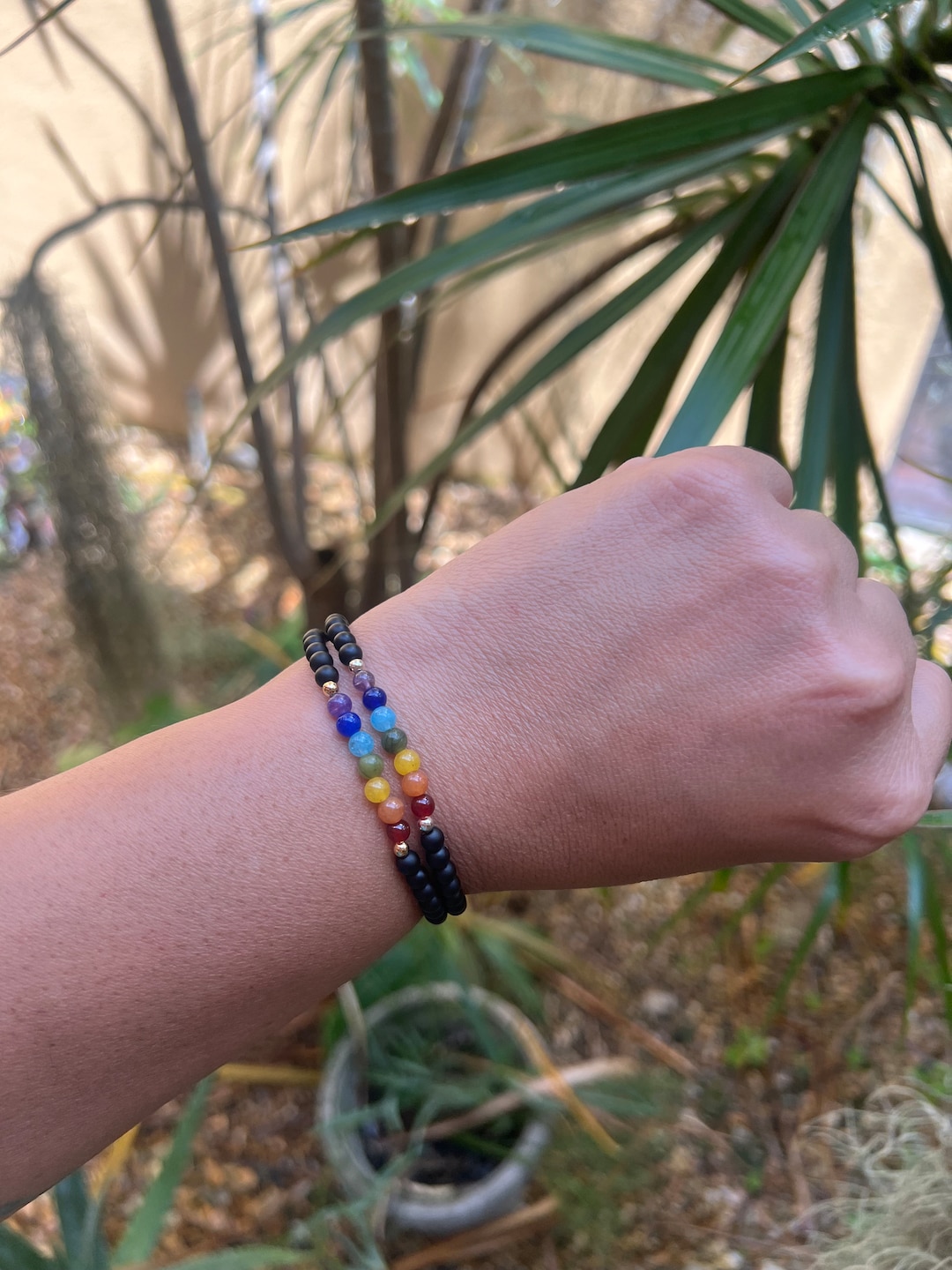 7 Chakra Stone Bracelet, Chakra Jewelry, Chakra Bracelet, Spiritual ...