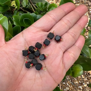 Genuine Azabache 10K Gold • Solid 10K Gold • Jet Stone Pendant ...