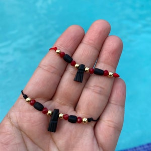 Genuine Azabache • Figa Amulet Bracelet• Mano De Azabache Pulsera ...