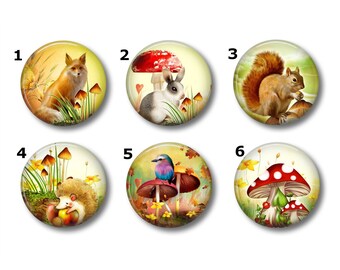 Wildlife magnets | Etsy