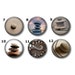 Zen Magnets or Pins Choose Your Own Set of 6, Zen Buttons, Refrigerator ...