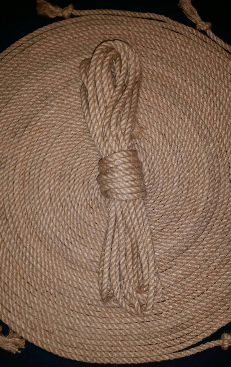 6mm Shibari Jute Rope – 16 Meter Premium Bondage Rope for Japanese Rope ...