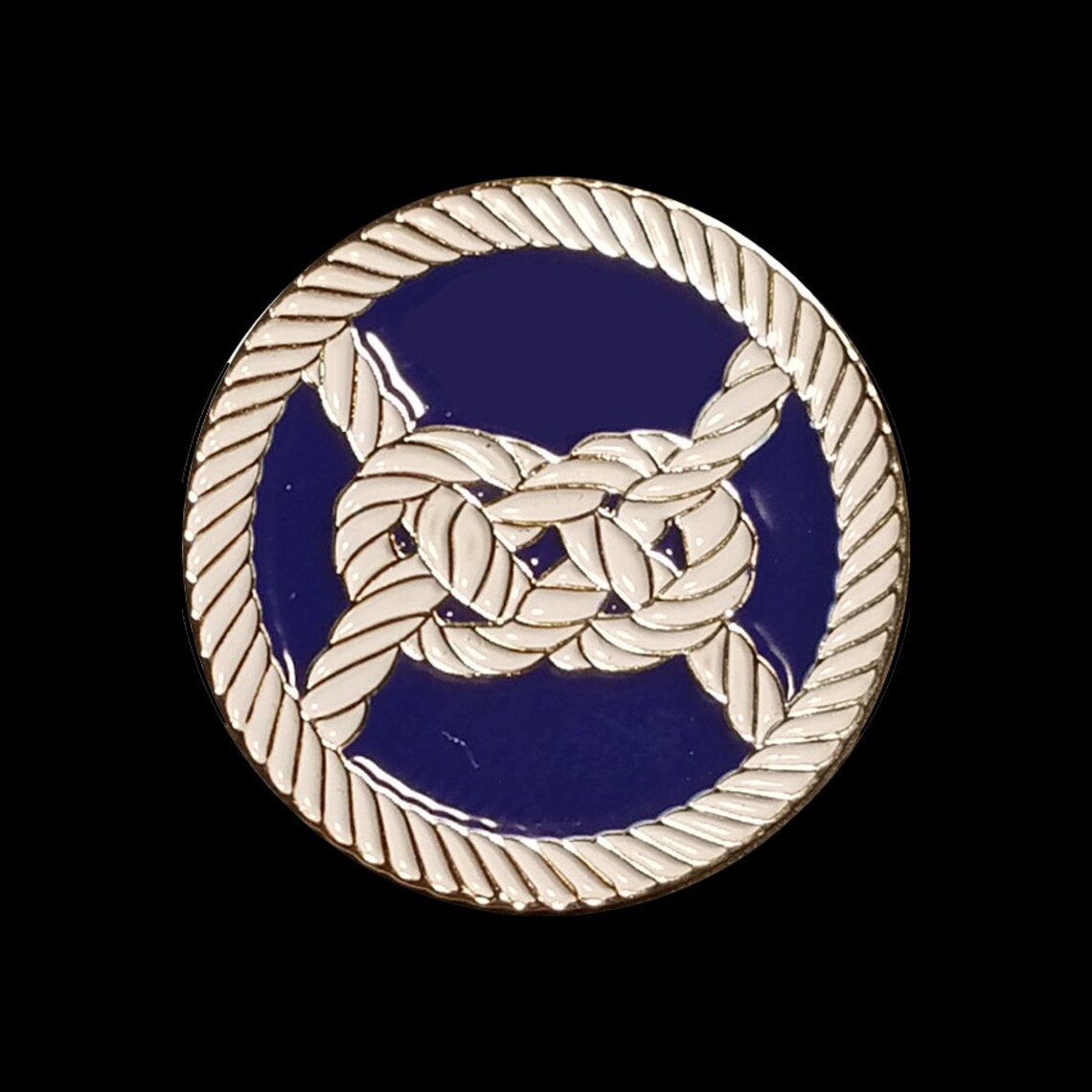 Shibari Enamel Rope Pin - Etsy