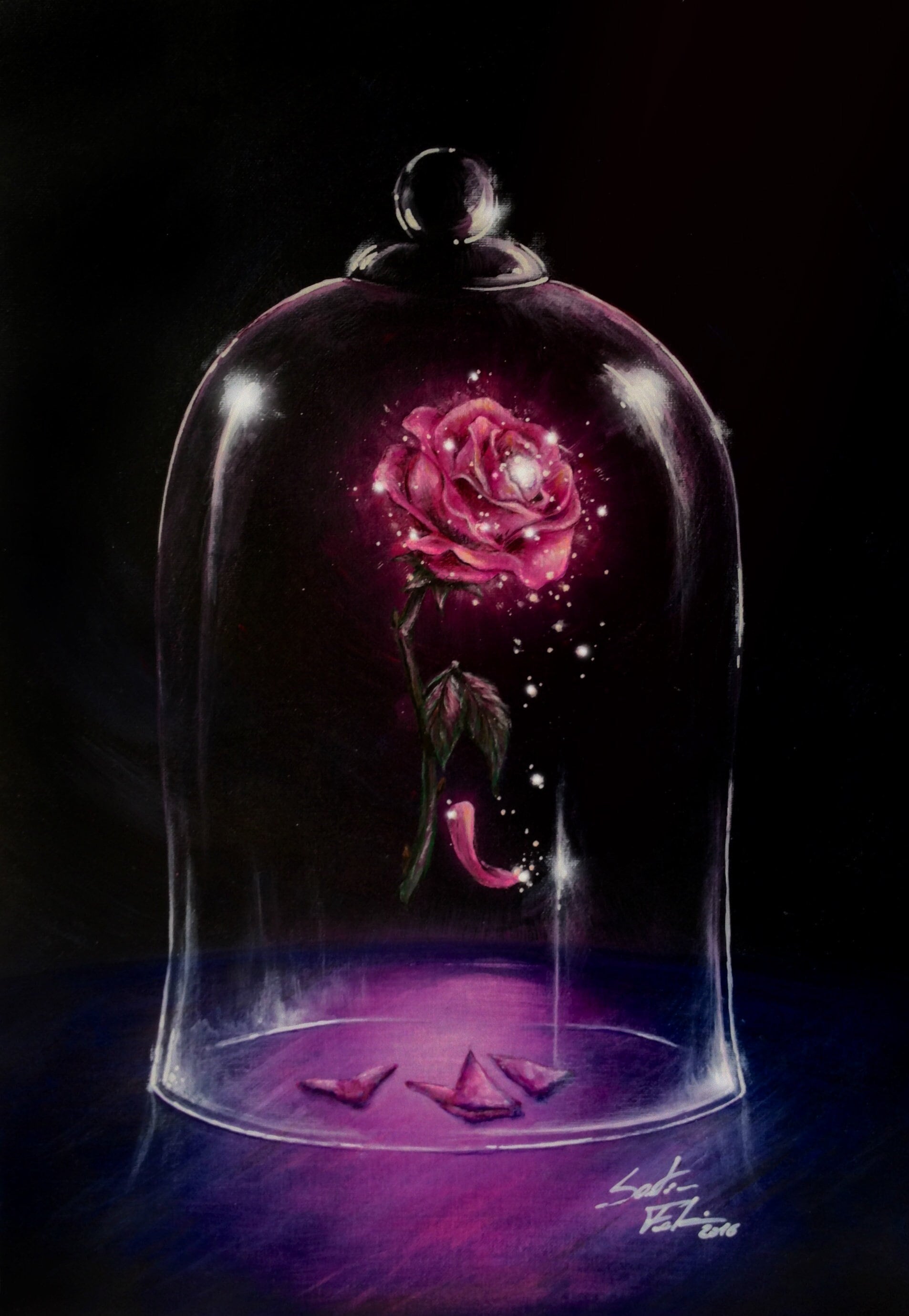 Beauty and the Beast Enchanted Rose Beauty and the Beast Enchanted Rose ...