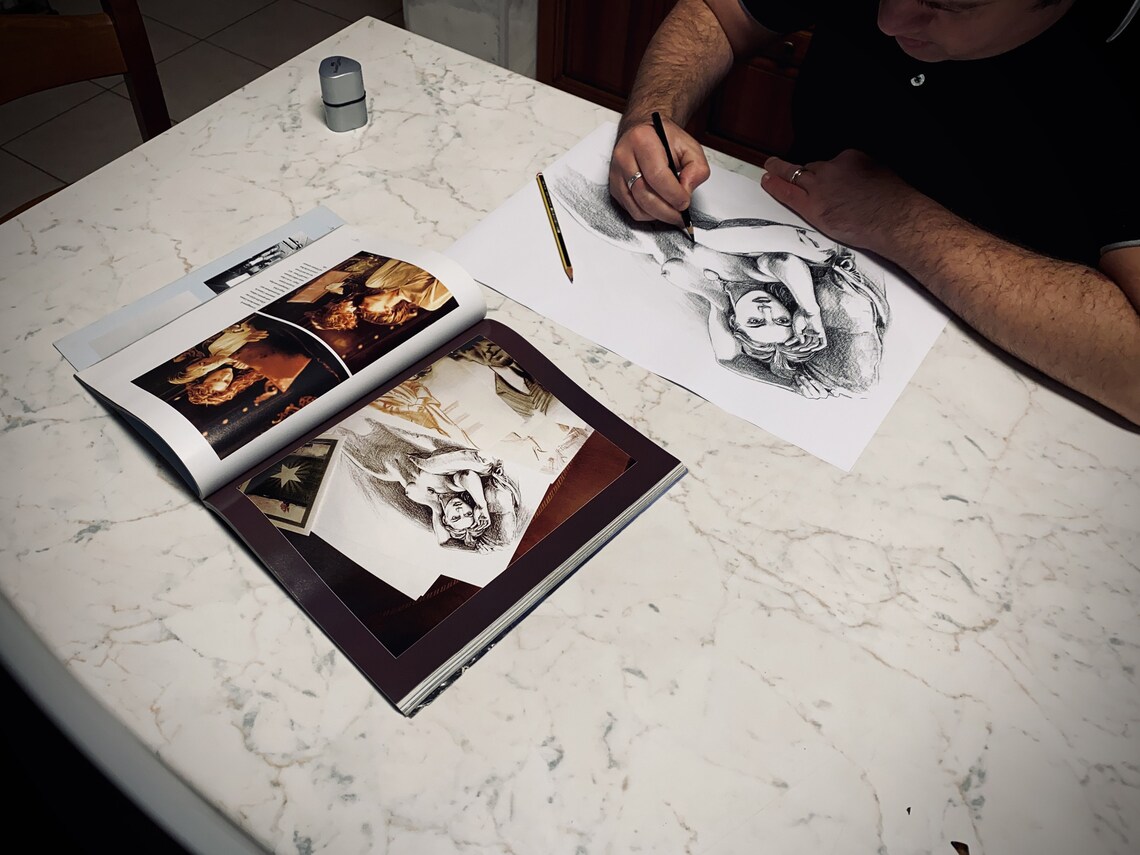 Titanic - Rose Sketch Portrait - Heart of the Ocean / Titanic - Rose ...