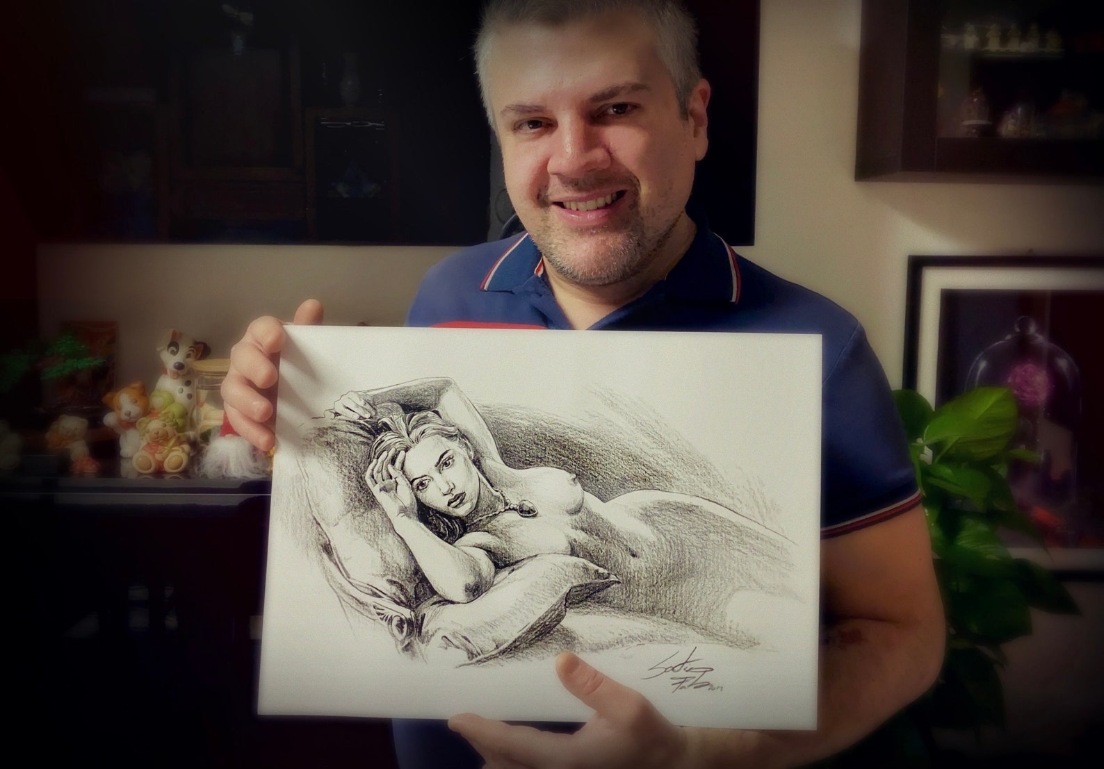 Titanic - Rose Sketch Portrait - Heart of the Ocean / Titanic - Rose ...