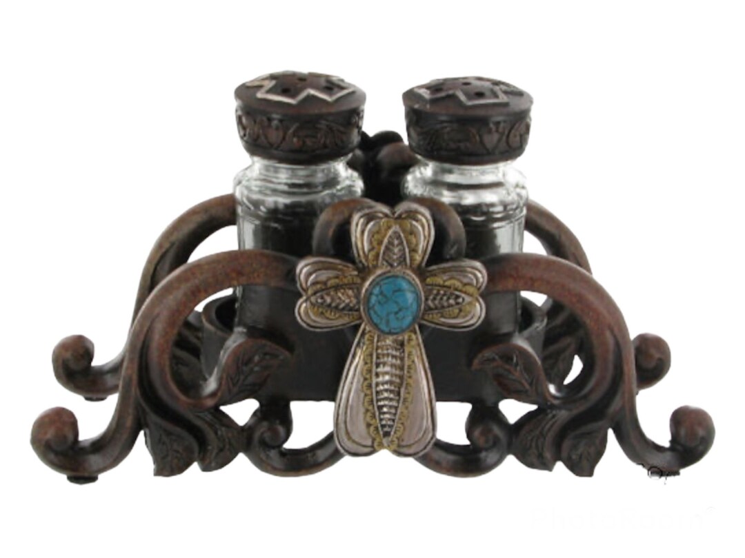 Cross Salt & Pepper Set - Etsy