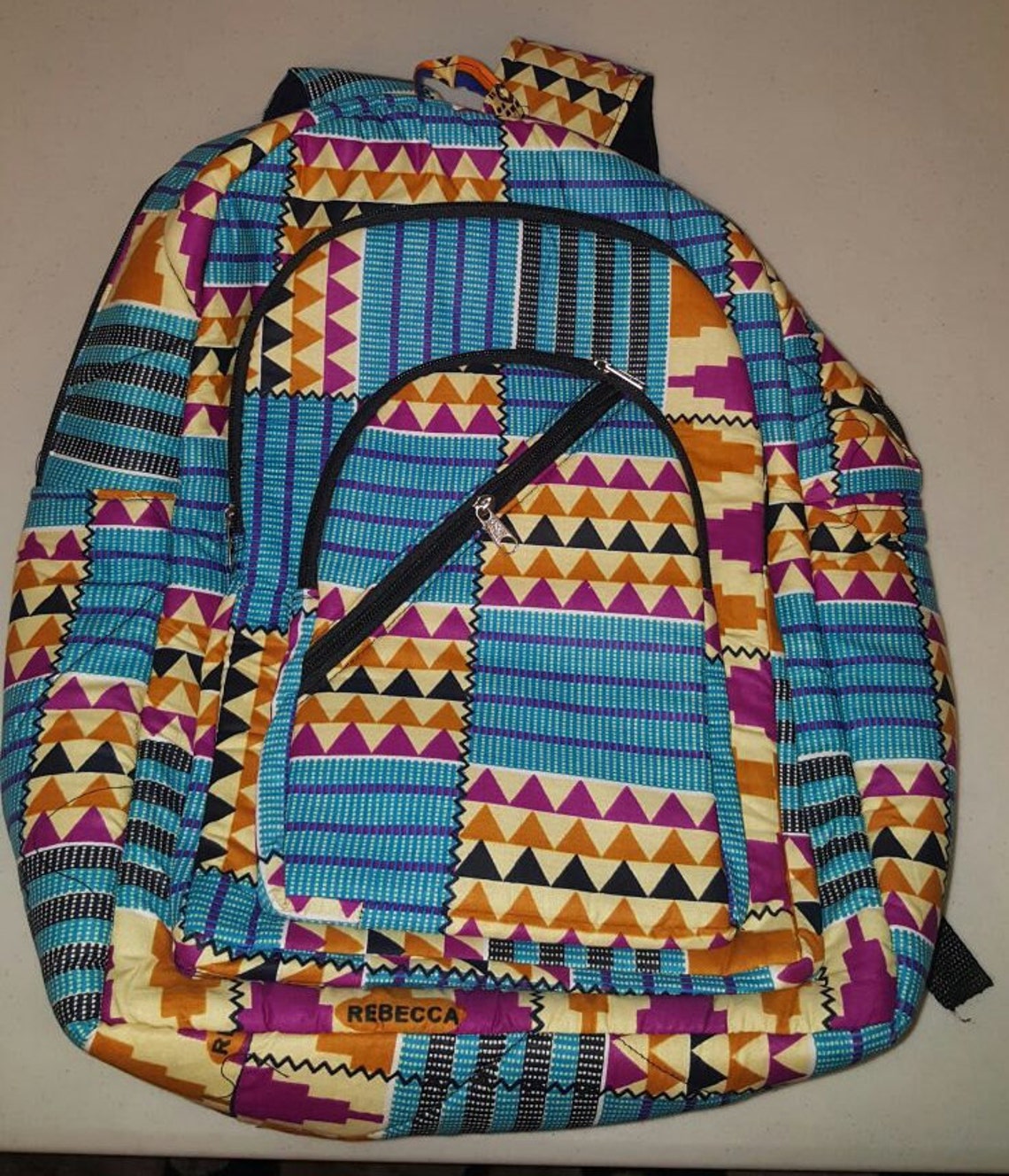 African Print Backpacks - Etsy