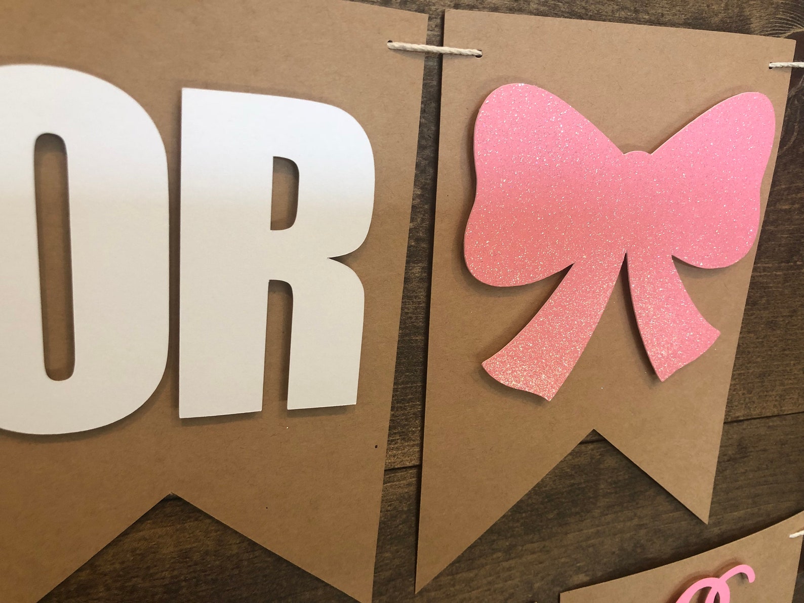 Baseball or Bows Banner Gender Reveal Banner Baby Shower - Etsy
