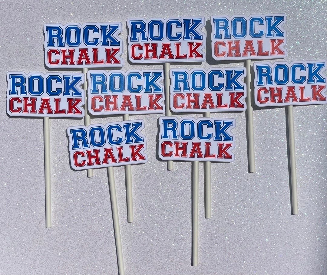 Kansas University Kansas University Cupcake Toppers Graduation Party ...