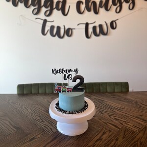 Chugga Chugga Two Two | Chugga Chugga Two Two Banner | Second Birthday ...