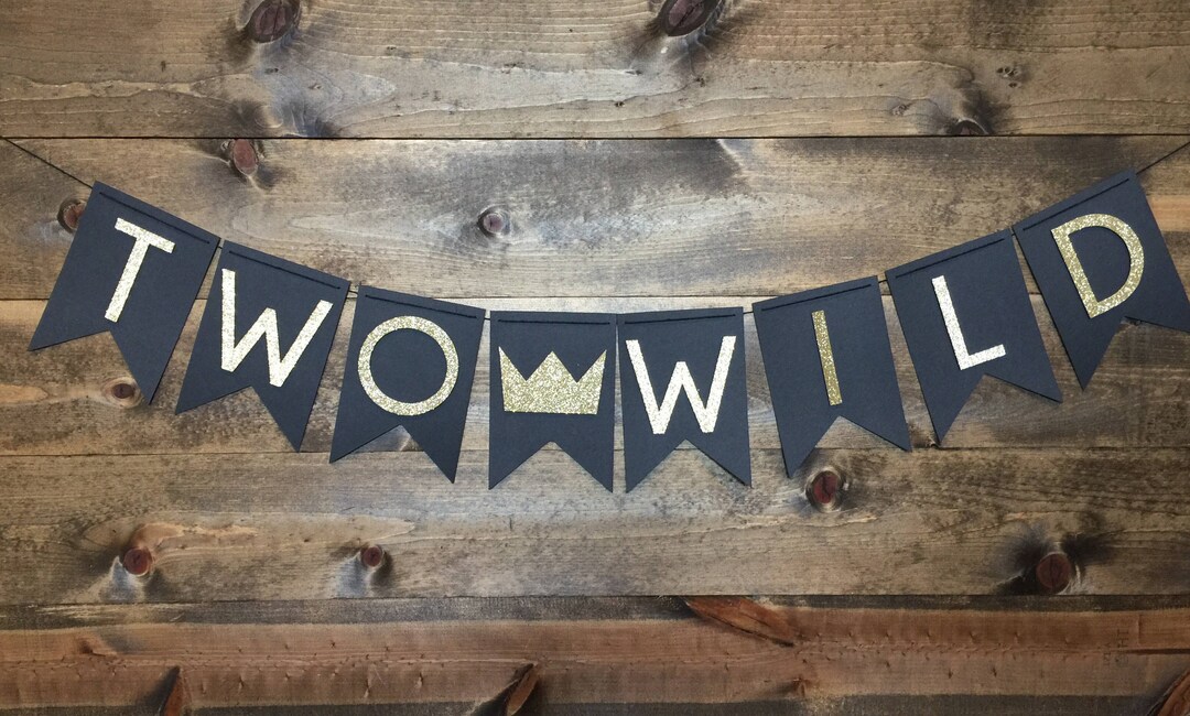TWO WILD Banner | Two Wild Birthday Banner | Two Wild Decor | Two Wild ...