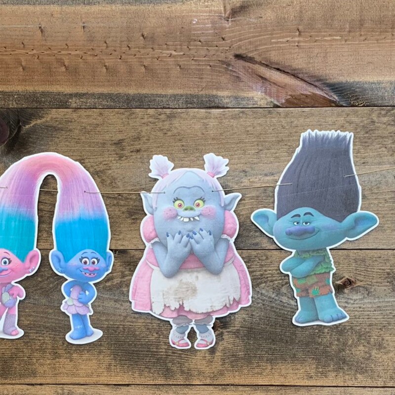 Trolls Backdrop - Etsy