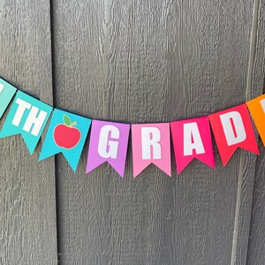 Back to School | First Day of School Banner | Classroom Banner ...