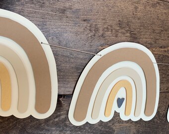 Boho Banner | Boho Rainbow | Boho Baby | Boho Rainbow Banner | Neutral ...