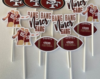 49ers Party Decor - Etsy