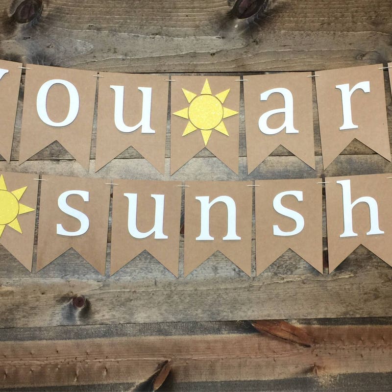 Sunshine Banner - Etsy