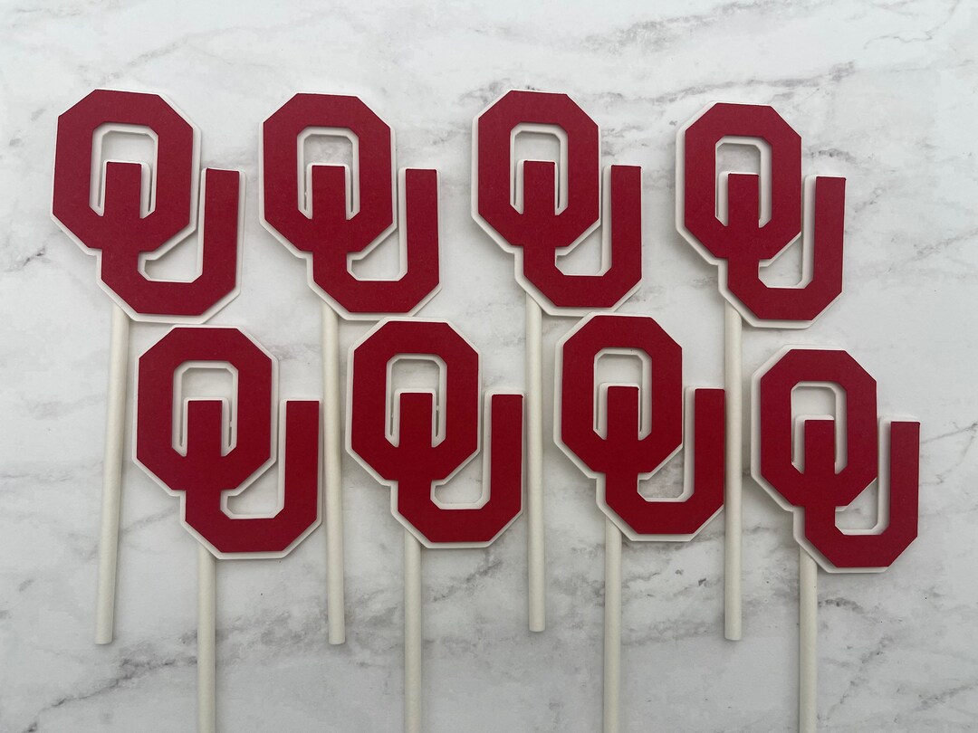 University of Oklahoma | University of Oklahoma Cupcake Toppers ...
