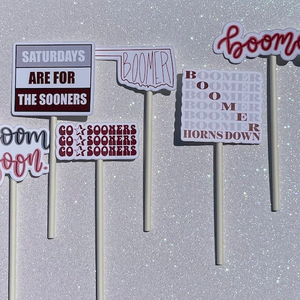 Oklahoma Sooner Decorations - Etsy