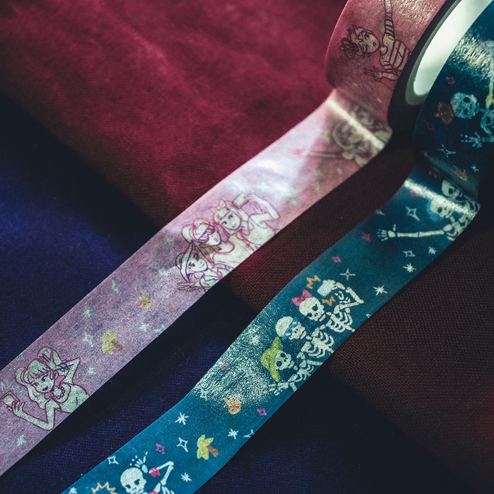 Washi Tape • Selfie X Skelfie Collab With @cuchintachan - Etsy