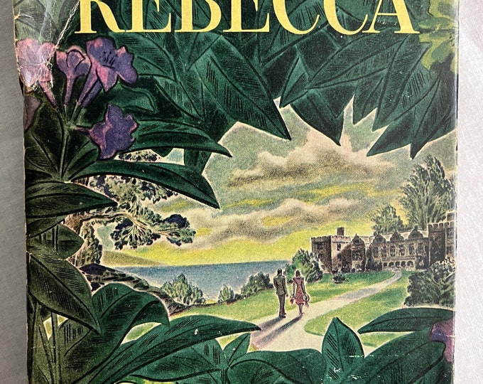 Rebecca First Edition 1938 Novel by Daphne Du Maurier, Dust Jacket ...
