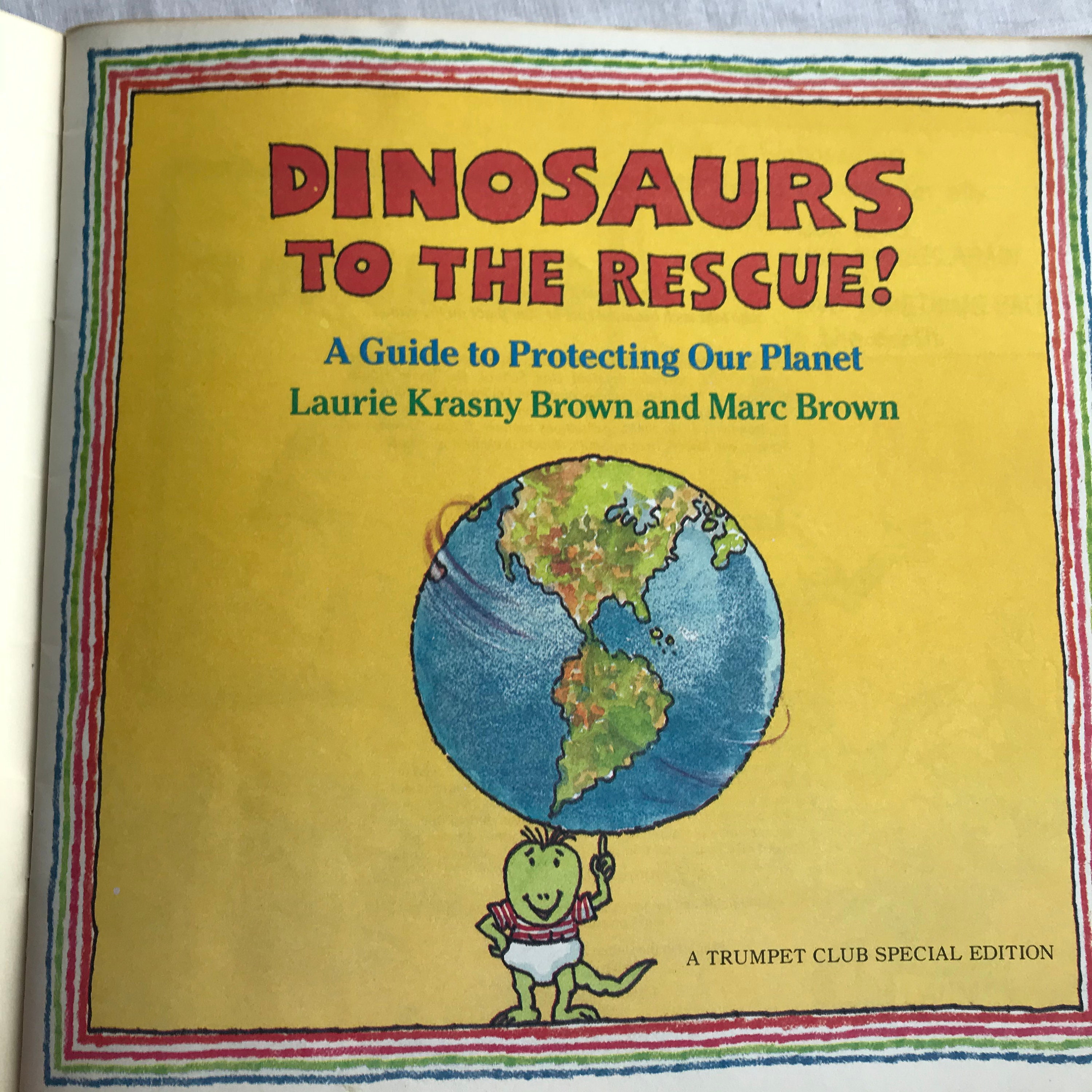 Dinosaurs to the Rescue A Guide to Protecting Our - Etsy