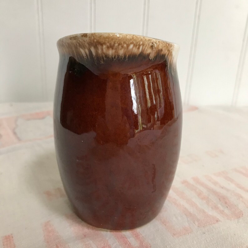 Vintage Hull Small Brown Drip Glaze Pitcher Mid Century Hull - Etsy
