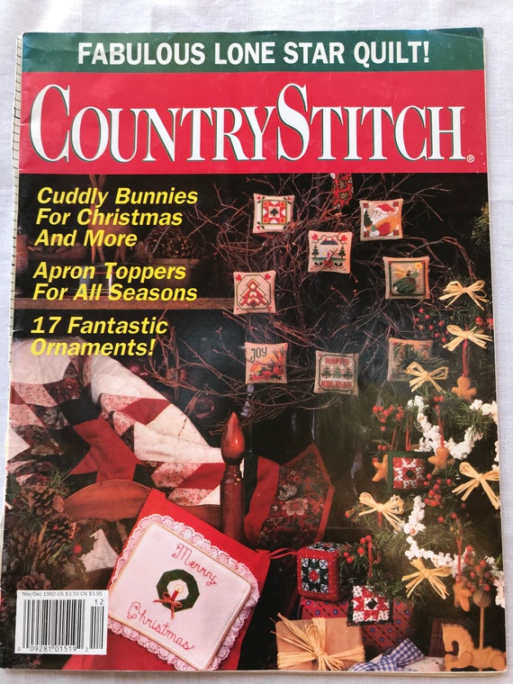 Country Stitch Cross Stitch and Patchwork Projects Christmas | Etsy