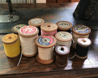 Old Thread Spools - Etsy
