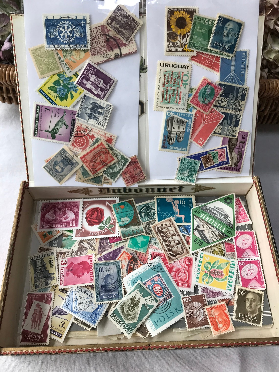 Packet of 50 Worldwide Postage Stamps for Travel Journals Junk - Etsy