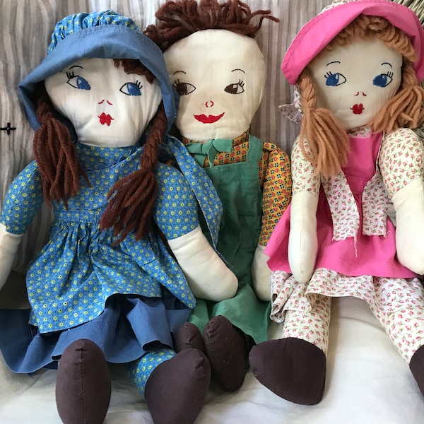 Hand Sewn Doll - Etsy