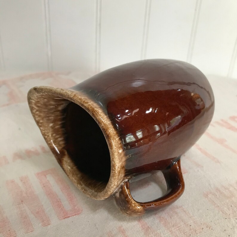 Vintage Hull Small Brown Drip Glaze Pitcher Mid Century Hull | Etsy
