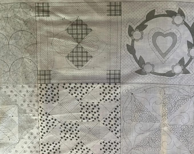 Machine Quilting Practice Panel: Skillbuilder #1 - RGA Design - Etsy