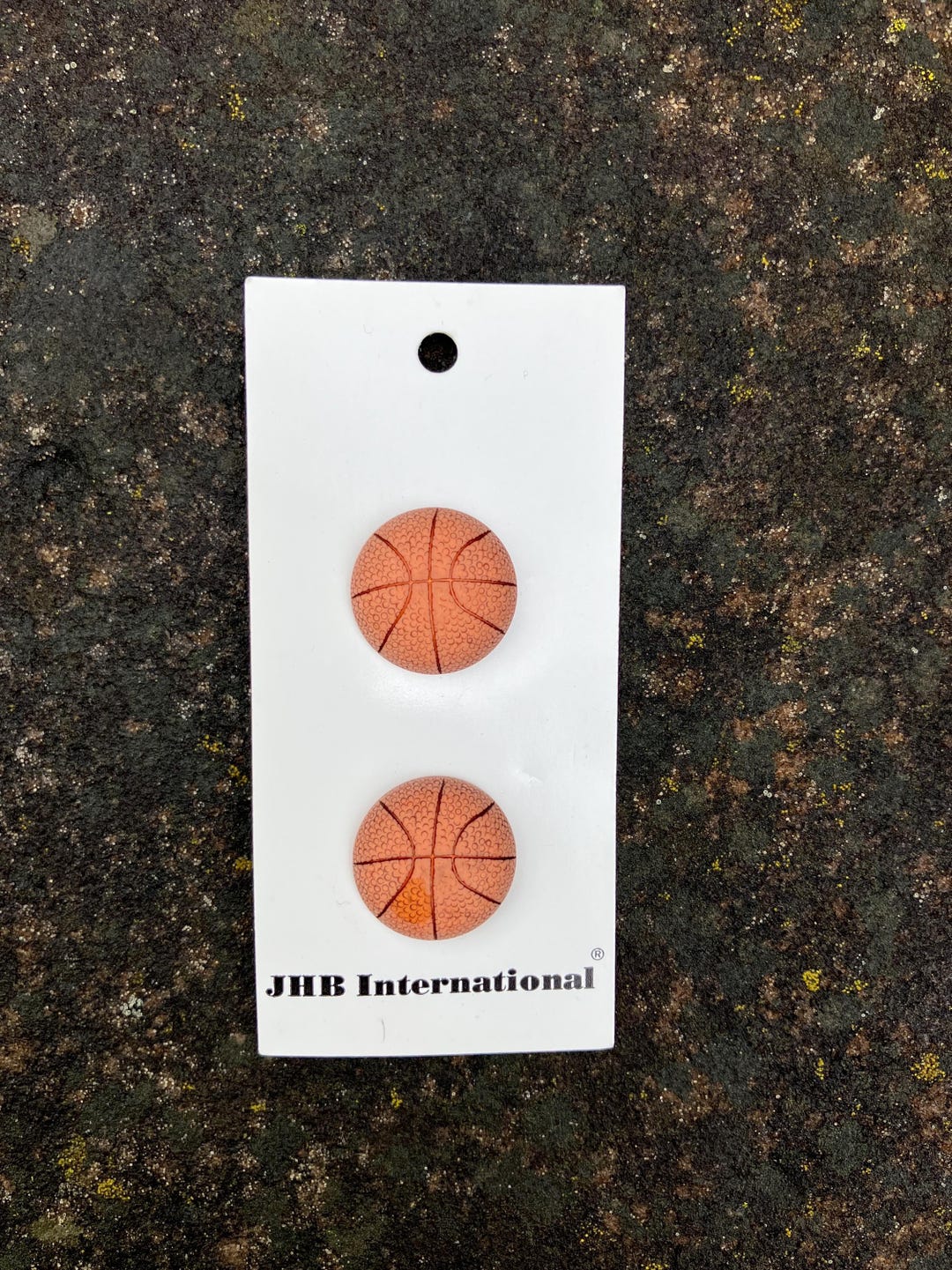 Basketball Buttons: Dome Shaped Sports Novelty Buttons - JHB ...